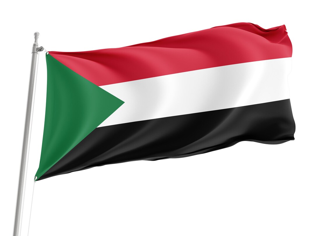 Sudan Flag: Patriotic Design Print, 3x5 Ft, Indoor/outdoor - Etsy