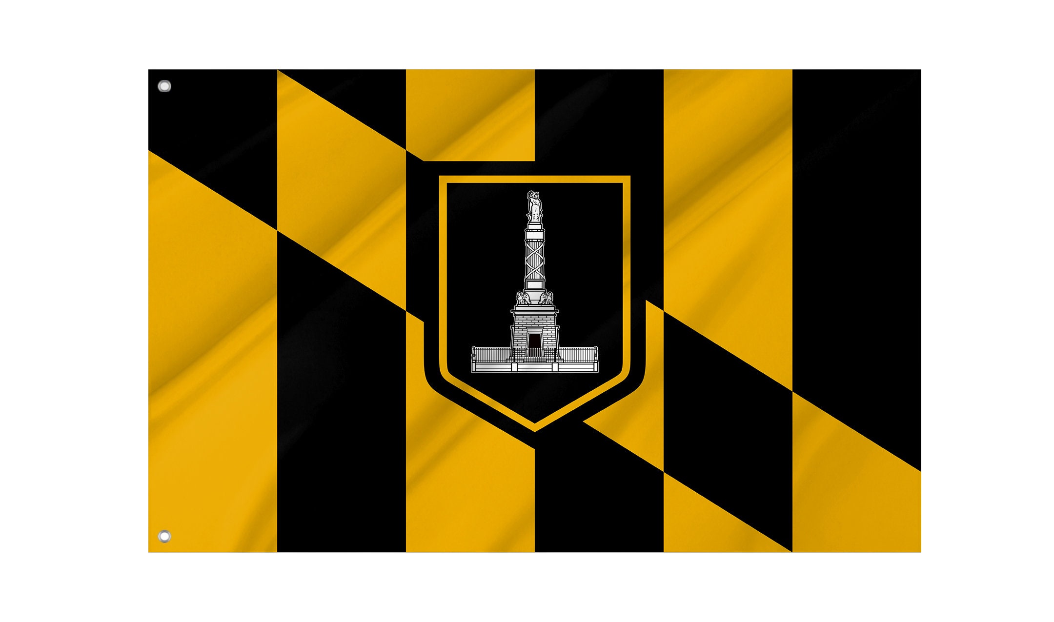 Baltimore Maryland Flag: Unique Design, Bright Colors (3x5 Ft) - Etsy