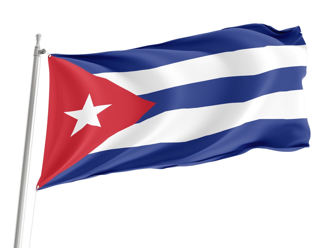 Cuban Flag: Patriotic Indoor/outdoor Decor (3x5 Ft) - Etsy