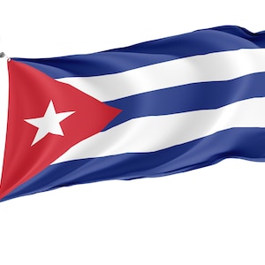 Cuban Flag: Patriotic Indoor/outdoor Decor (3x5 Ft) - Etsy