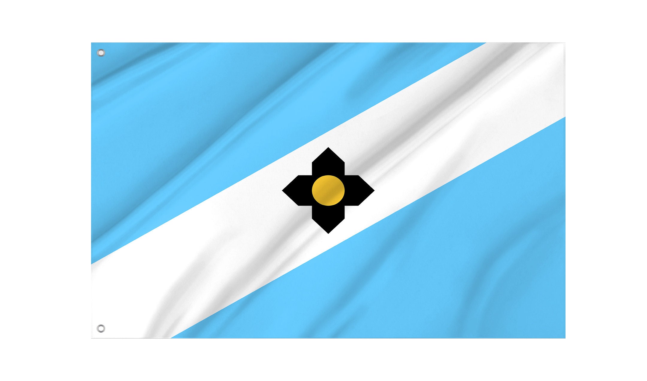 Madison Wisconsin Flag: Unique Design, Bright Colors (3x5ft / 90x150cm ...