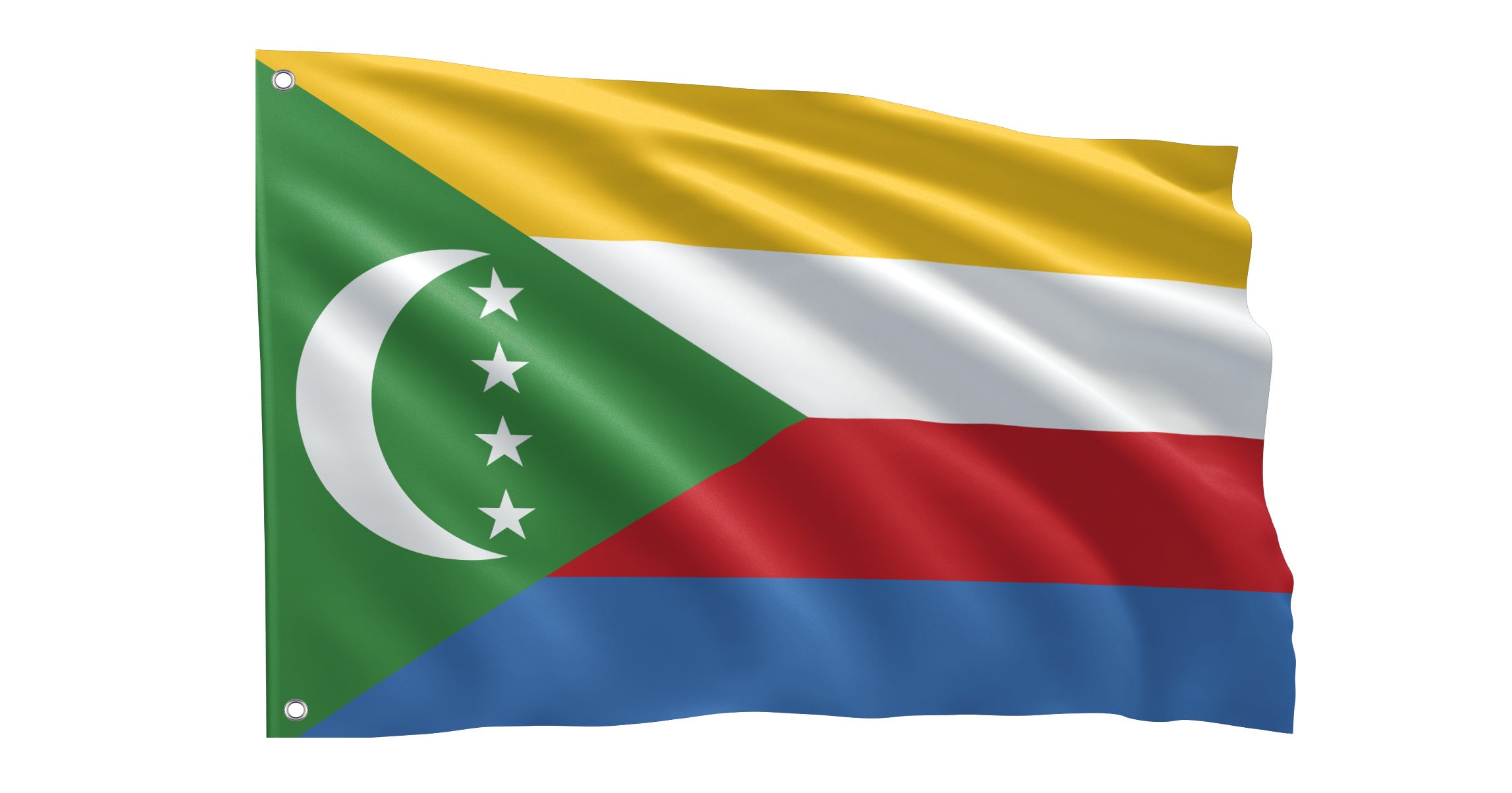 Flag of Comoros Patriotic Flags Unique Design Print Flags - Etsy
