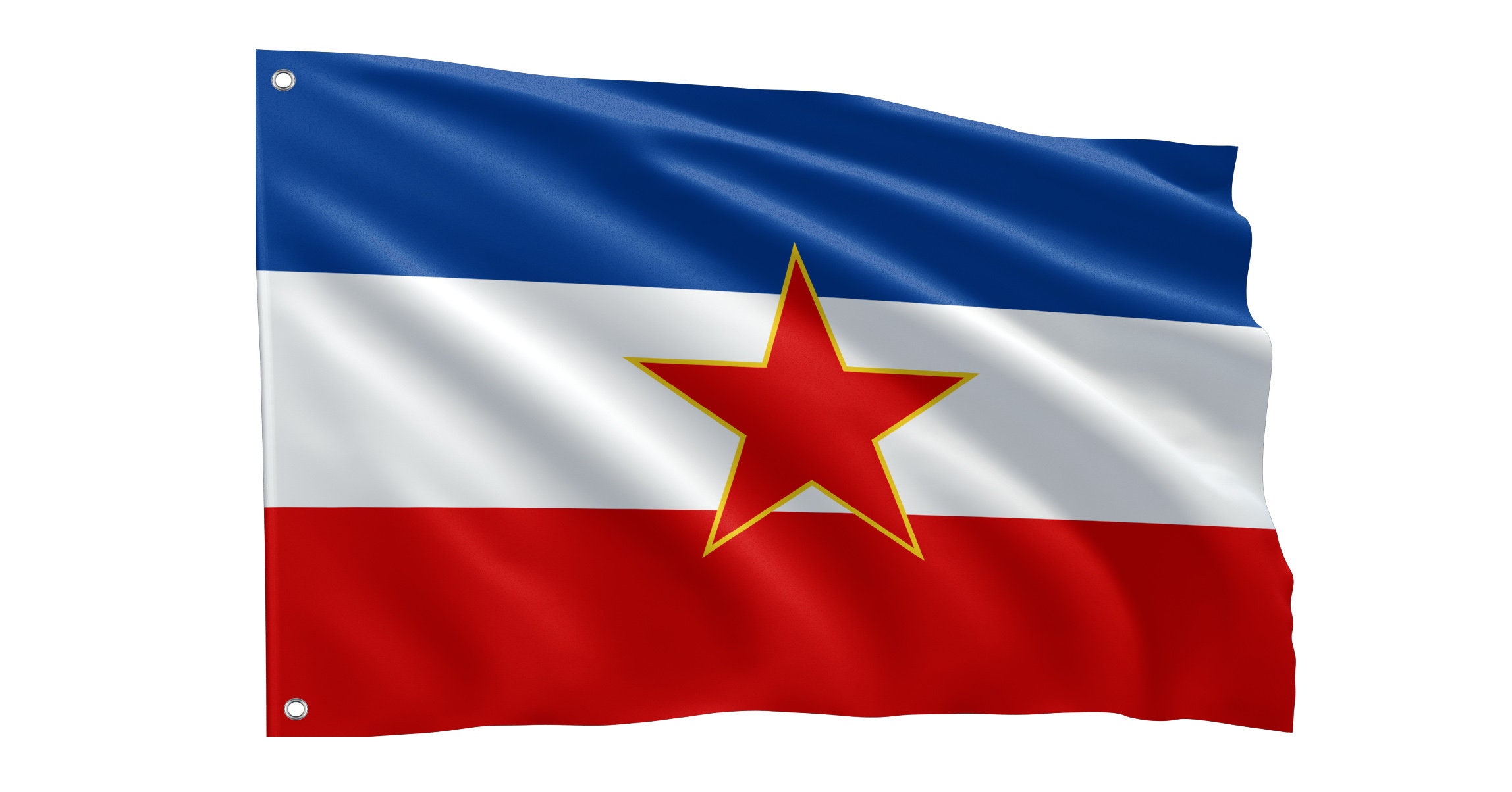 Flag of Yugoslavia, Patriotic Flags, Unique Design Print, Flags for ...