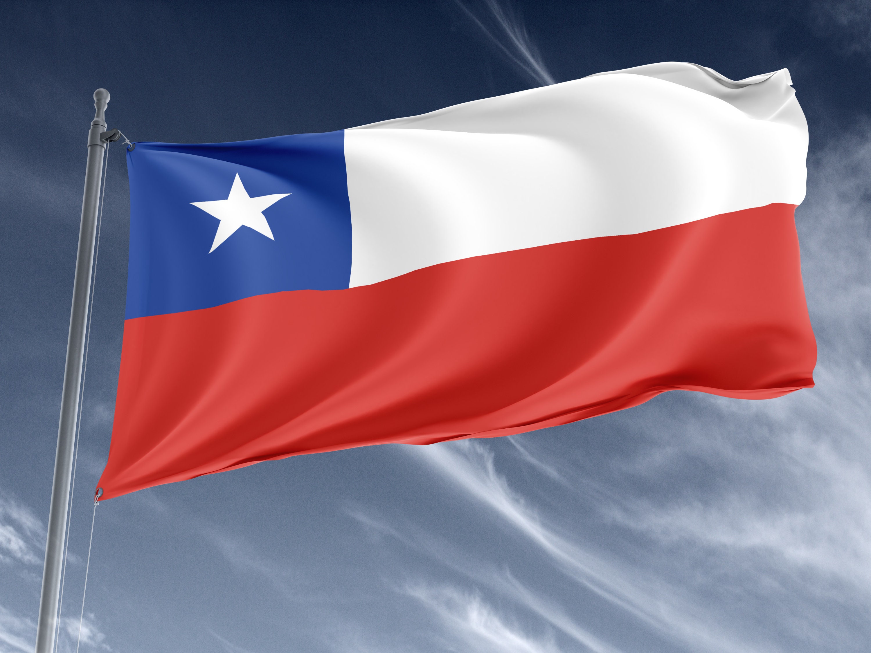Flag of Chile, Patriotic Flags, Unique Design Print, Flags for Indoor ...