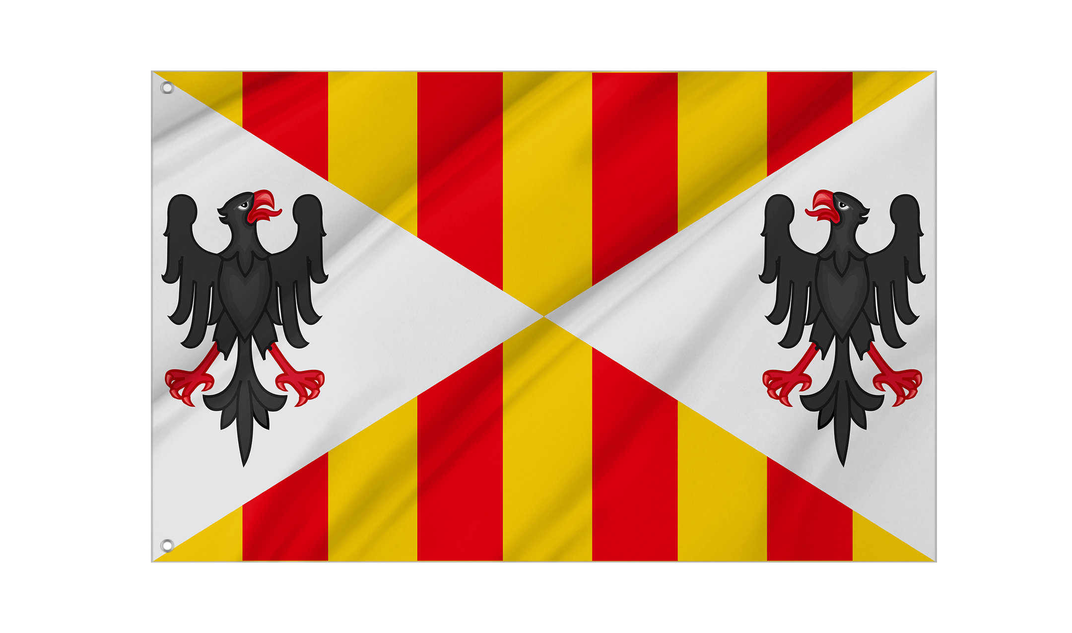 Kingdom of Sicily Flag: Unique Design Print, 3x5 Ft - Etsy