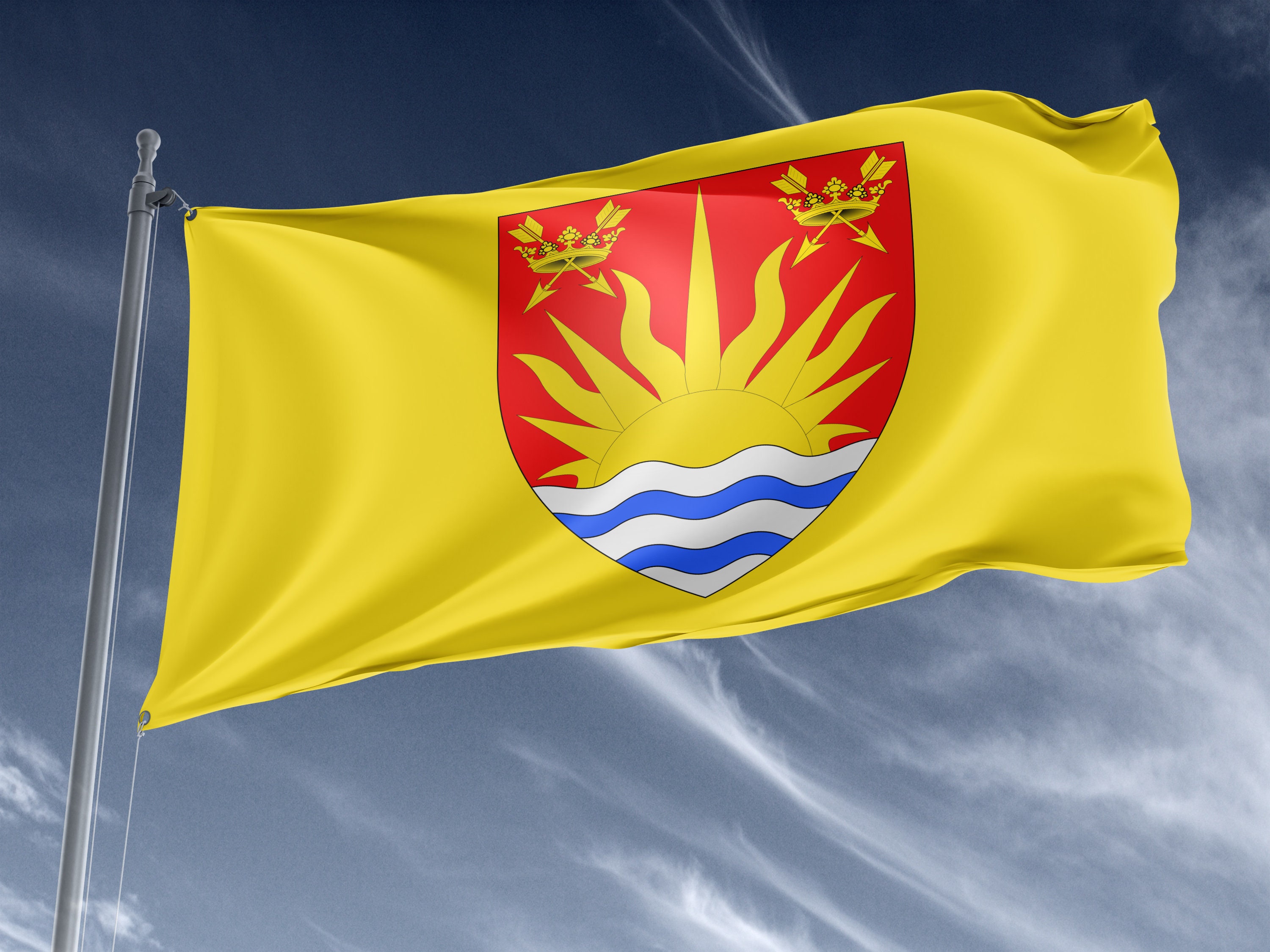 Flag of Suffolk Old, Unique Design Print, Flags for Indoor & Outdoor Use, British County, Size ...