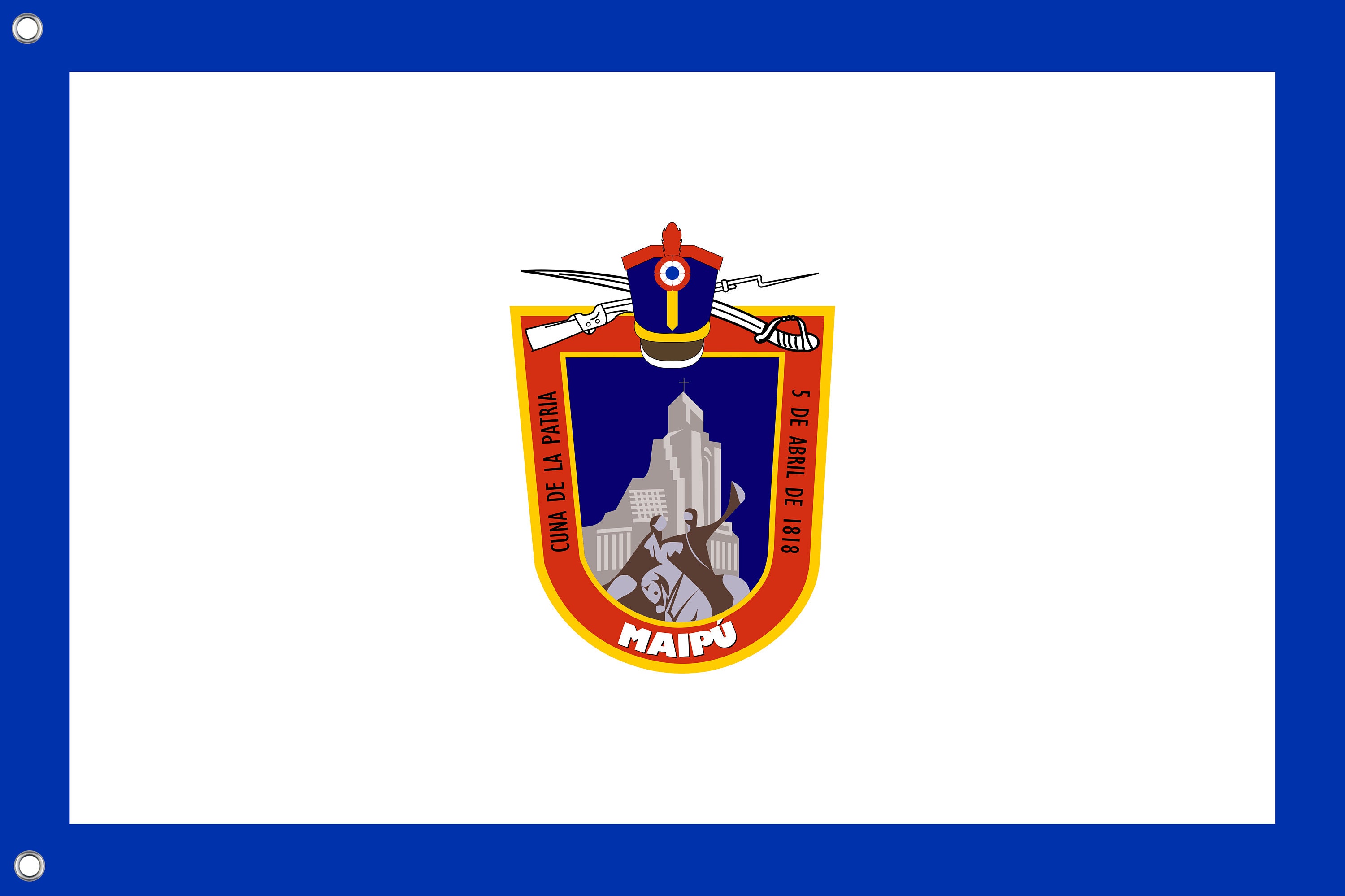 Flag of Maipu, Chile, Unique Design Print, Flags for Indoor & Outdoor ...