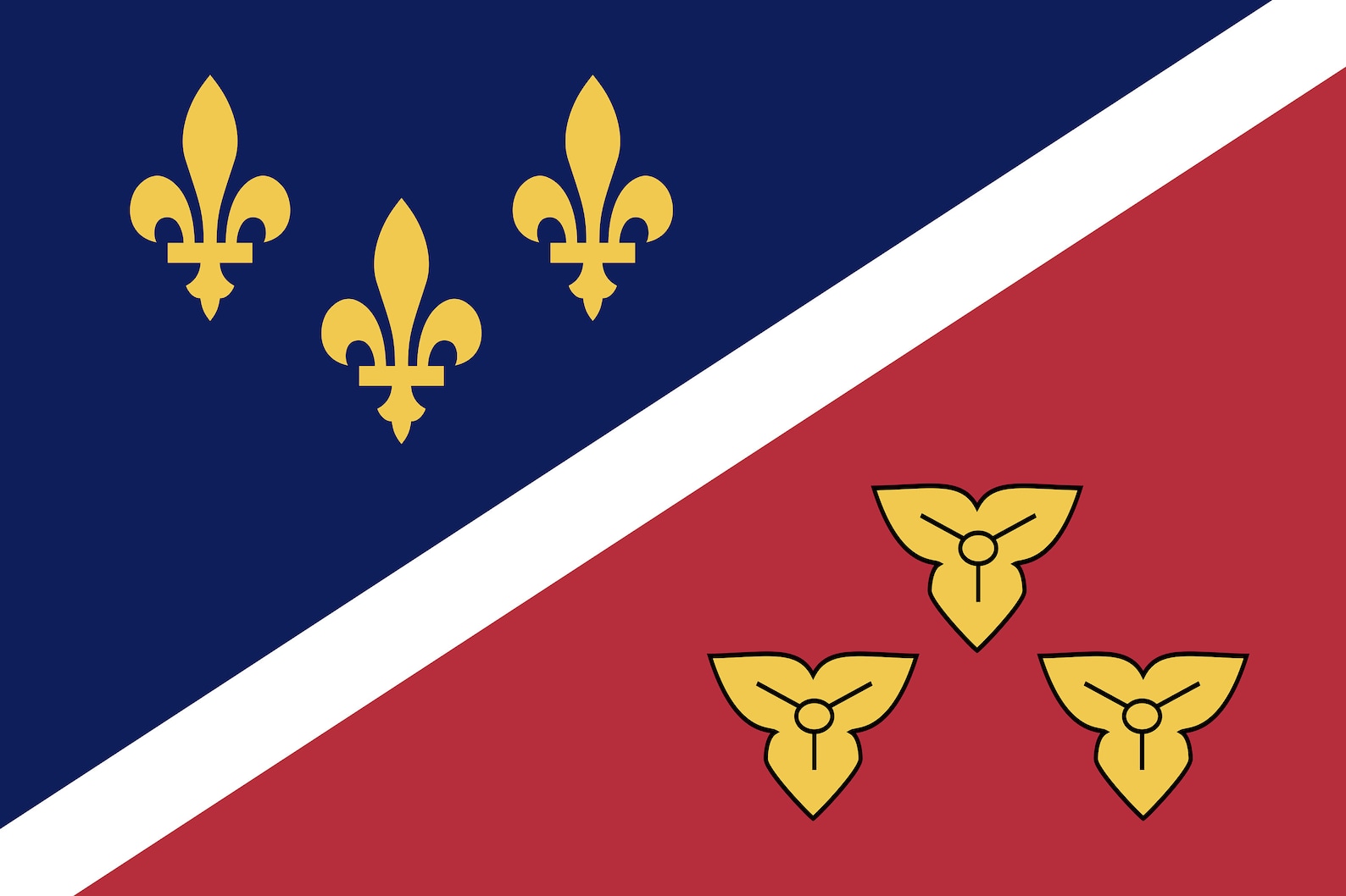 Metairie Louisiana Flag: Unique Design, Bright Colors (3x5ft / 90x150cm ...