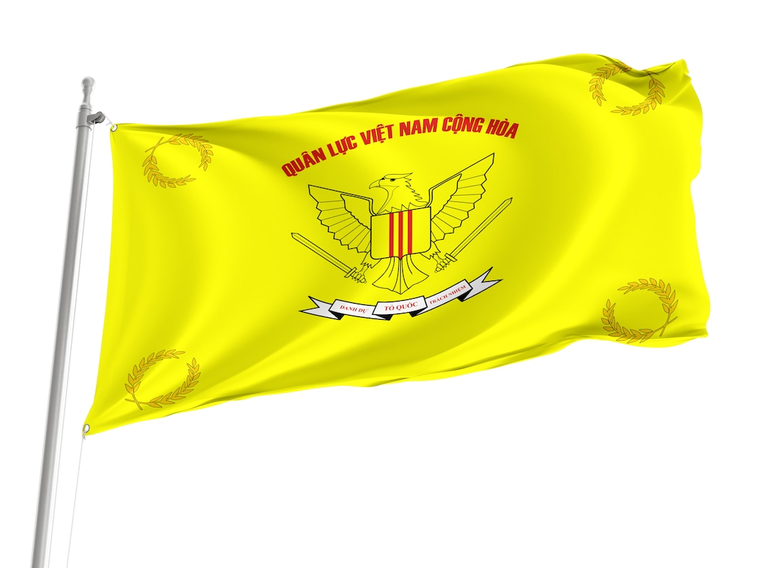 Republic of Vietnam Military Forces RVNMF Flag With Brass Grommets ...