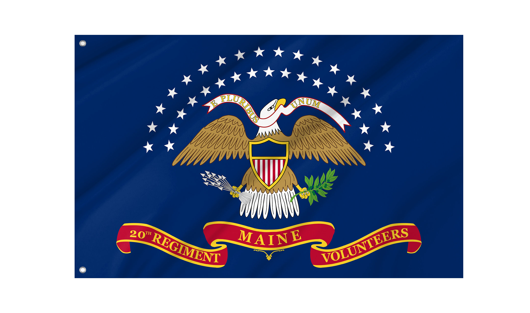 20th Maine Volunteer Infantry Regiment Flag: 3x5ft, Indoor/outdoor - Etsy