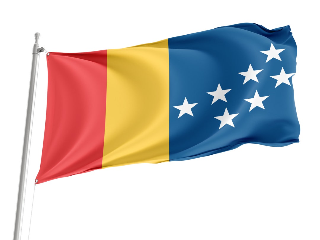 Flag of Durham, North Carolina, Unique Design Print, Flags for Indoor ...