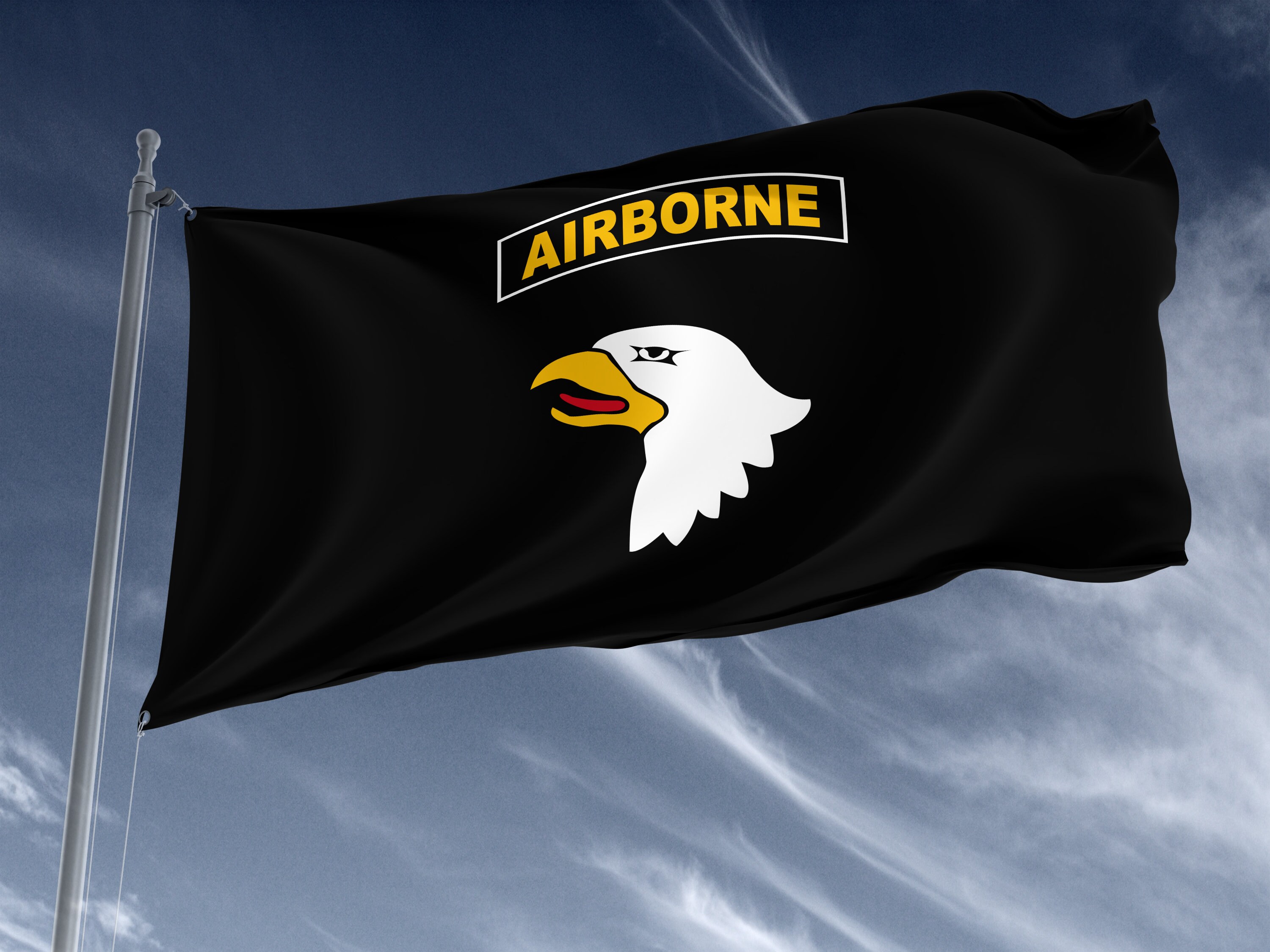101st Airborne Division Flag: Unique Design, 3x5 Ft, Indoor/outdoor - Etsy