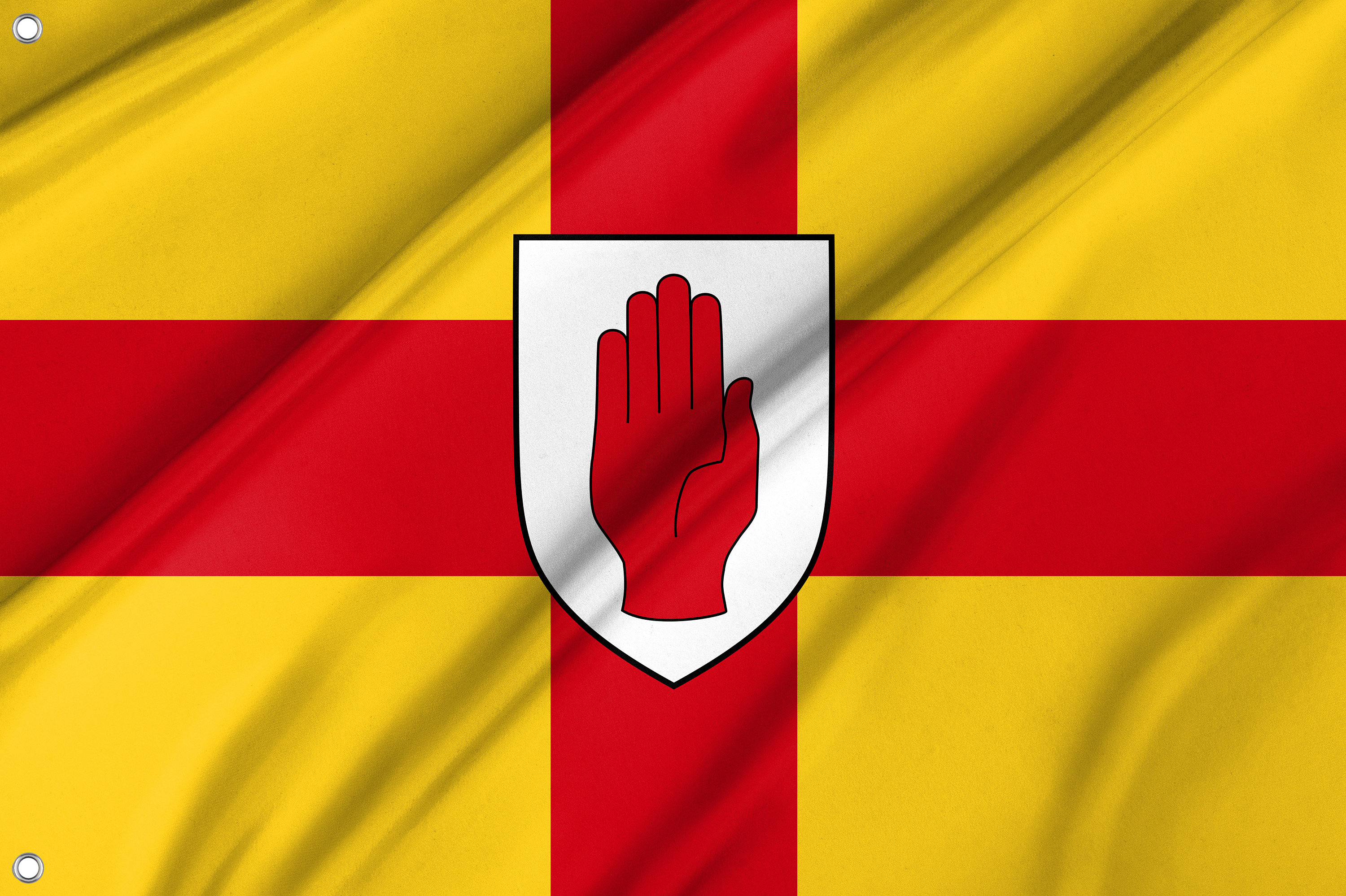 Flag of Ulster, Unique Design Print, Flags for Indoor & Outdoor Use ...