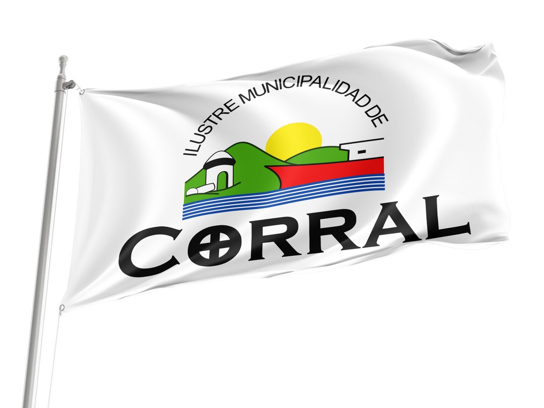Flag of Corral, Chile, Unique Design Print, Flags for Indoor & Outdoor ...