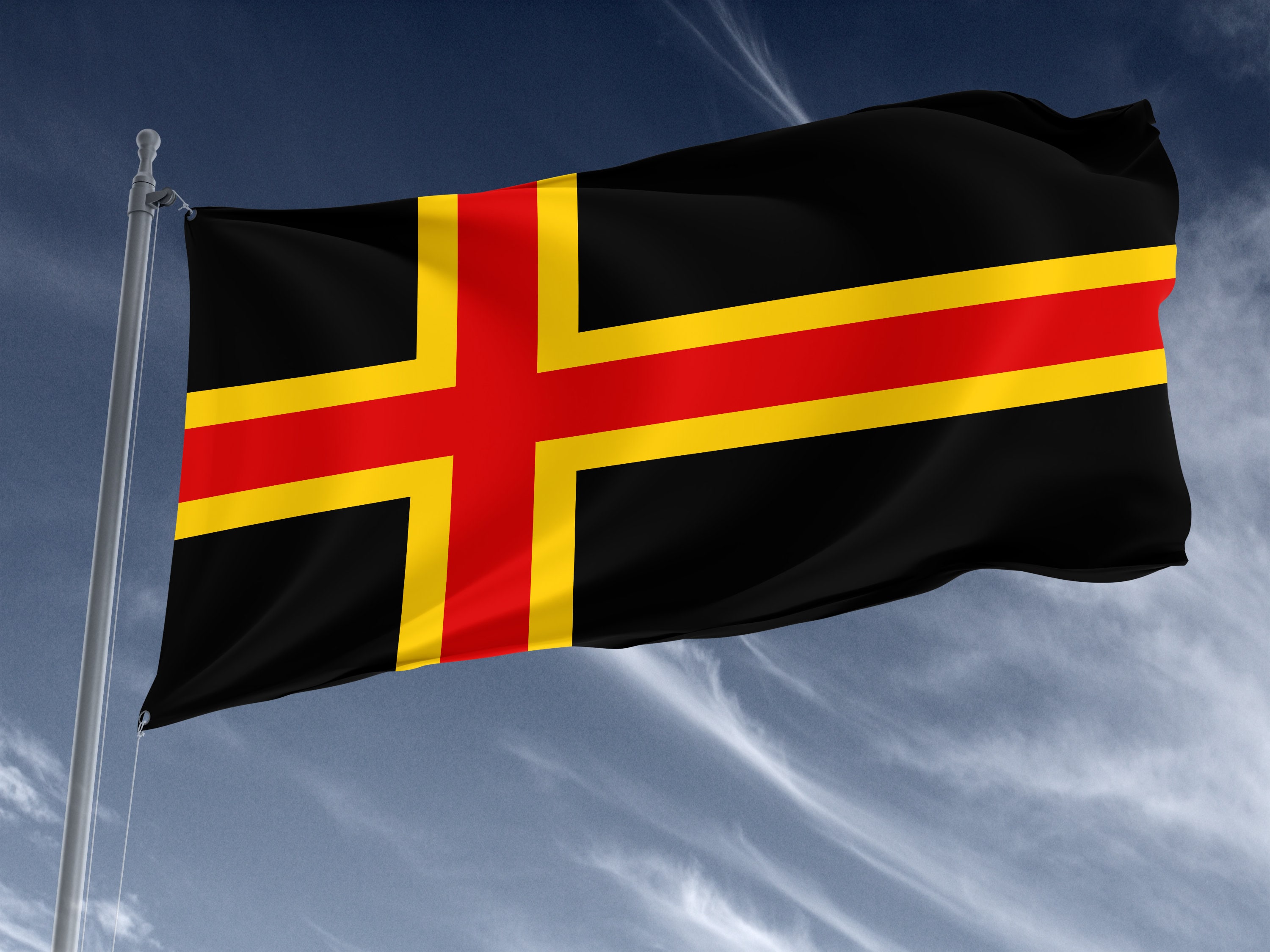 Proposed German National Flag 1919 With Brass Grommets, Unique Design ...