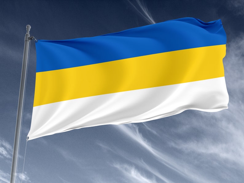 Jena Flag With Brass Grommets, Unique Design Print, Double Sided Large ...