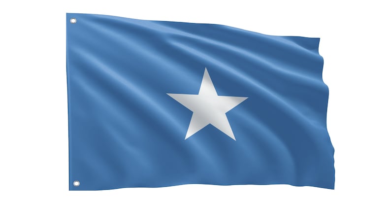 Flag of Somalia, Patriotic Flags, Unique Design Print, Flags for Indoor ...