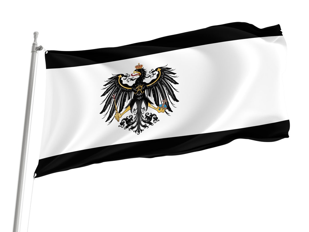 Kingdom of Prussia Flag 1892-1918: Double Sided 3x5 Ft - Etsy