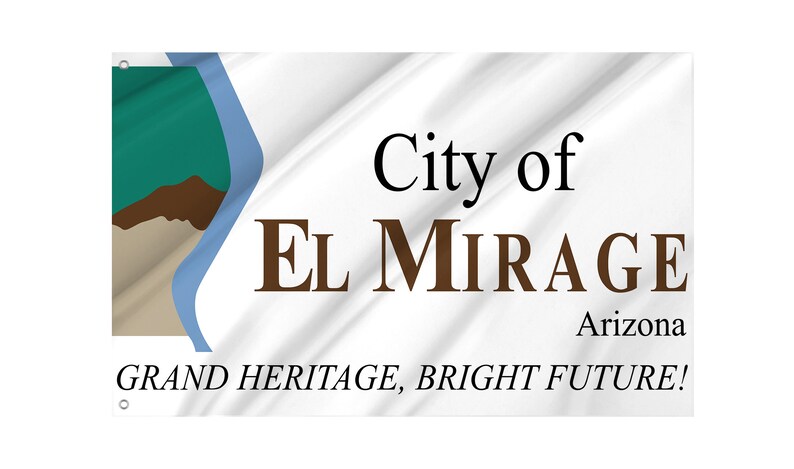 El Mirage Arizona Flag: Unique Design, Bright Colors (3x5 Ft) - Etsy