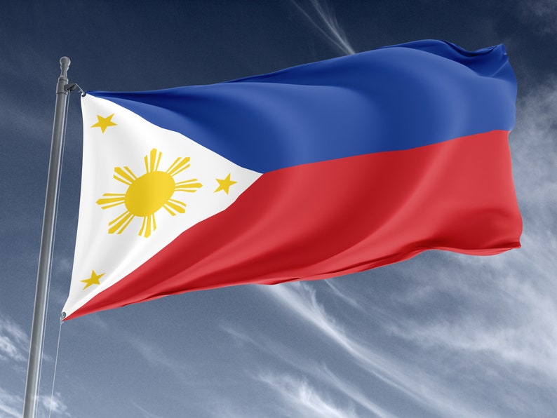 Flag of Philippines, Patriotic Flags, Unique Design Print, Flags for ...