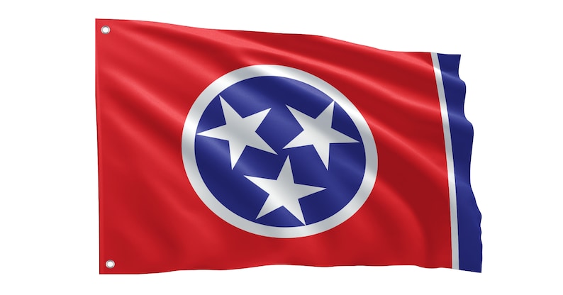 Tennessee State Flag, Patriotic Flags, Unique Design Print, USA States ...