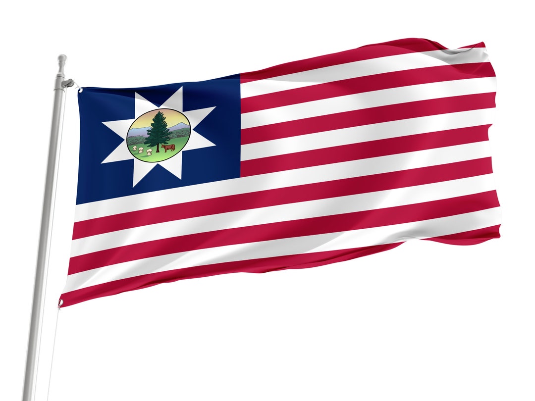 Vermont 1837-1923 Flag: Unique Design, Bright Colors (3x5ft / 90x150cm ...