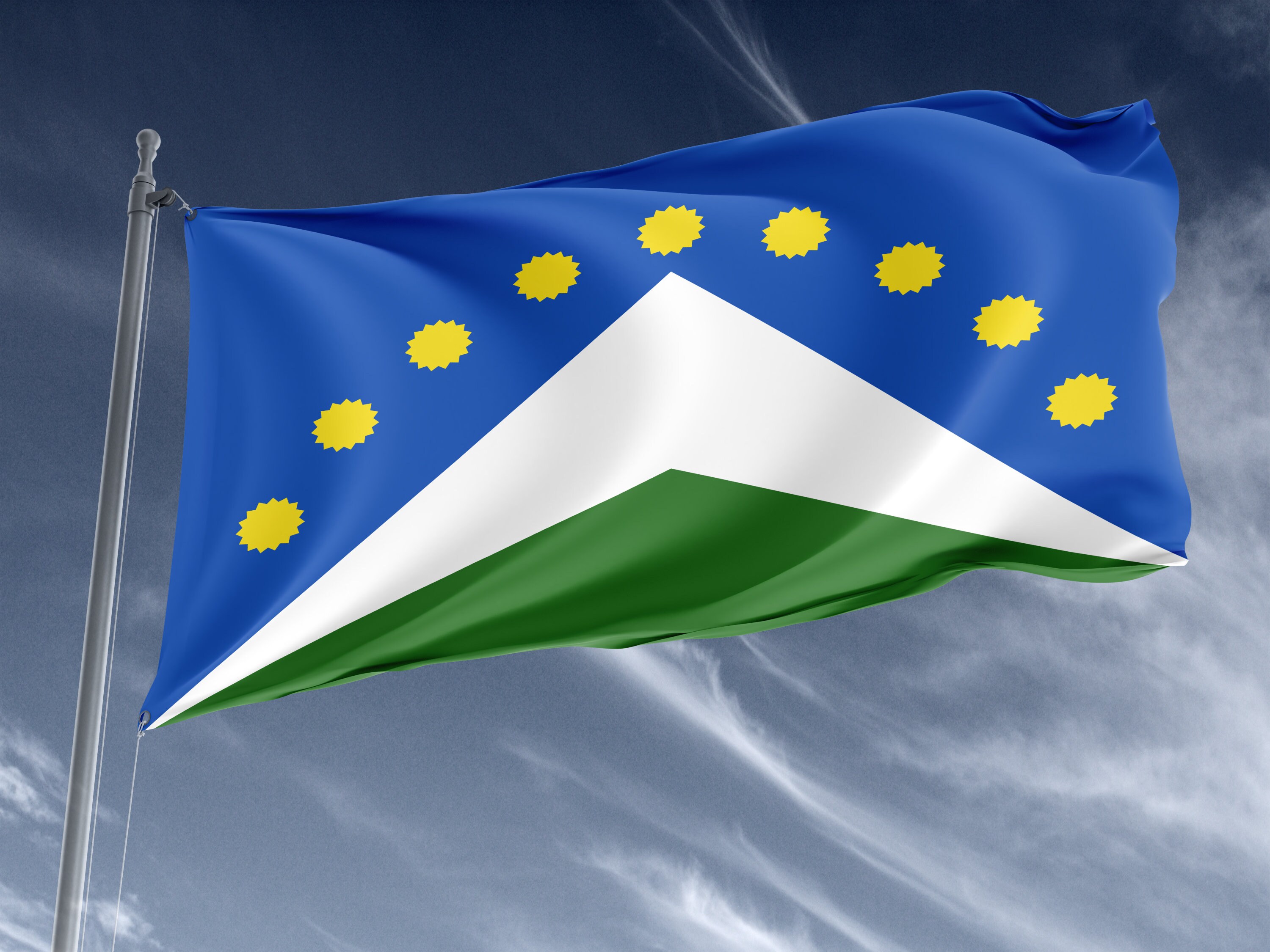 Flag Department of Junín, Peru, Unique Design Print, Flags for Indoor ...