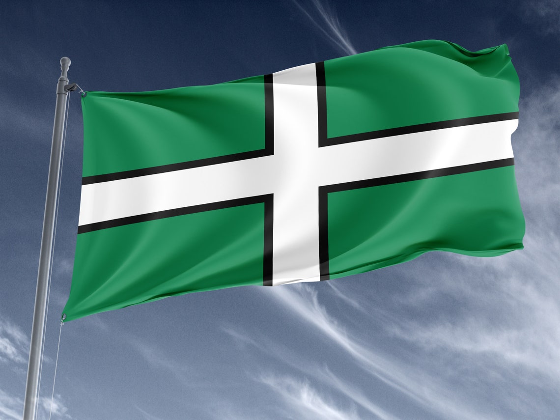 Flag of Devon, Unique Design Print, Flags for Indoor & Outdoor Use ...
