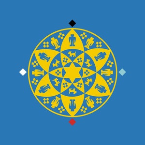 Yavapai Prescott Tribe Flag: Unique Design, Bright Colors (3x5 Ft) - Etsy