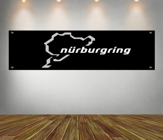 Nürburgring Banner Garage Sign Racing Poster Auto Car Shop - Etsy