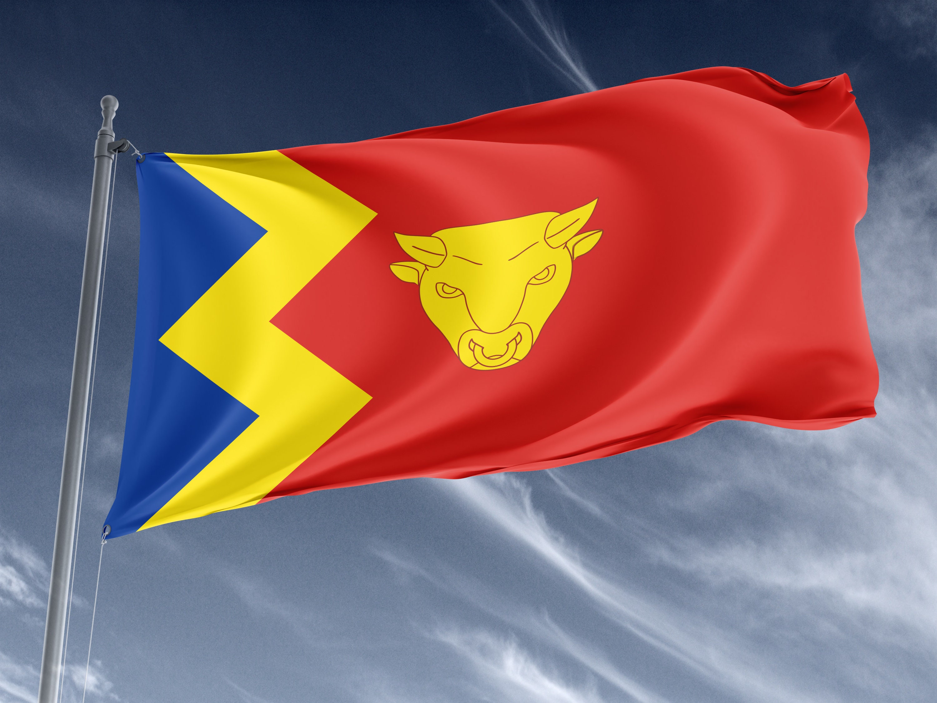 Flag of Birmingham, Unique Design Print, Flags for Indoor & Outdoor Use ...