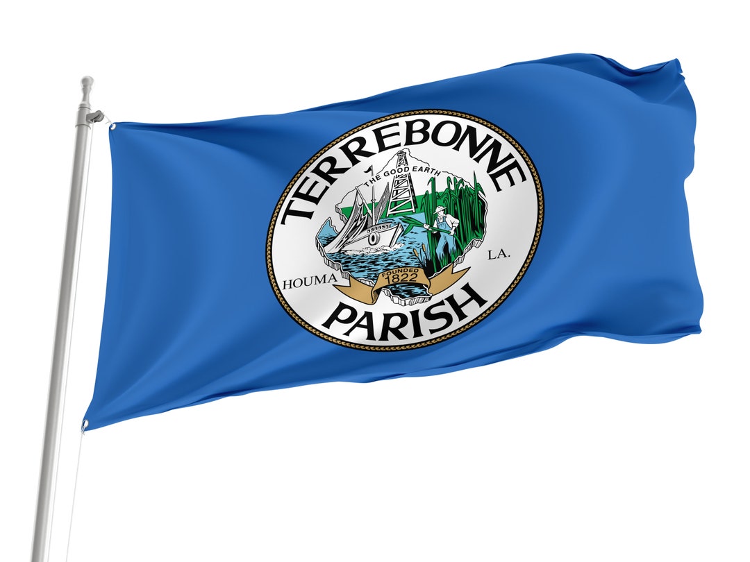 Terrebonne Parish, Louisiana Flag: Unique Design, 3x5 Ft - Etsy