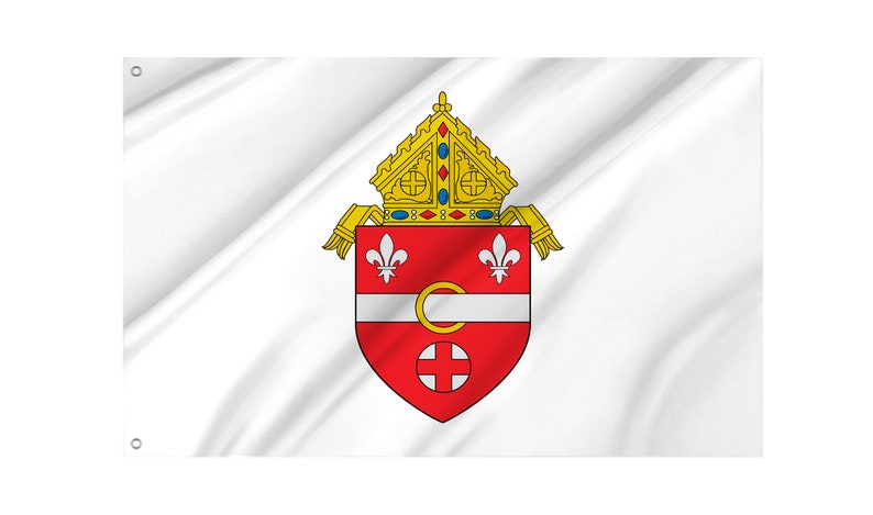 Allentown Diocese Flag: Unique Design Print, 3x5 Ft, Reinforced - Etsy