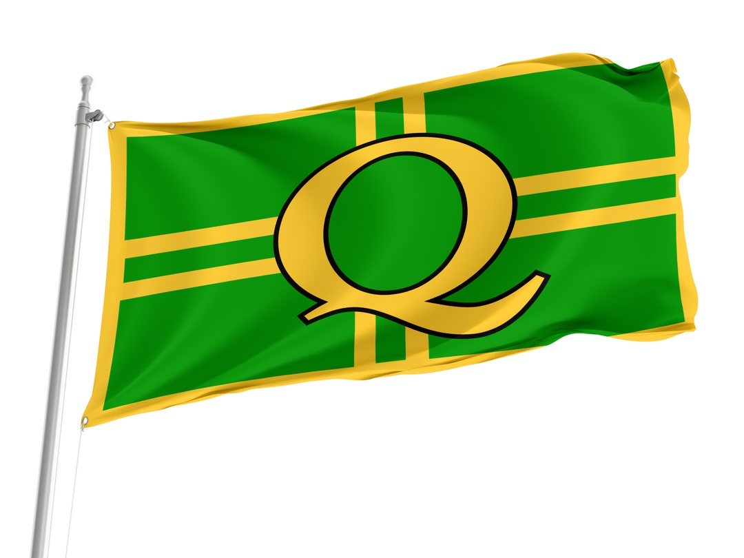 Queenstown, Maryland Flag, Unique Design Print, Double Seams, Bright ...