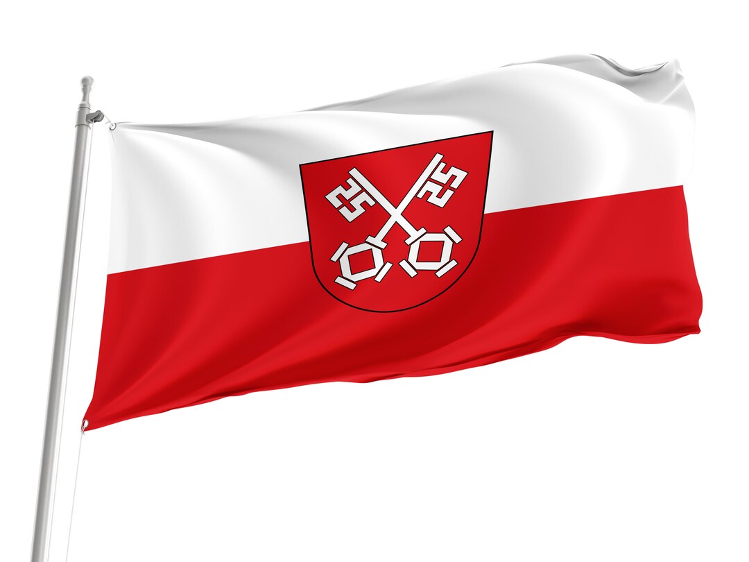 Regensburg Germany Flag: Double Sided Print, 3x5 Ft, Brass Grommets - Etsy