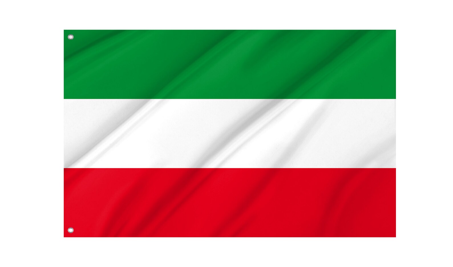 North Rhine-westphalia Flag With Brass Grommets, Unique Design Print ...