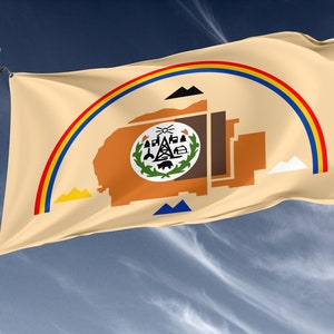 Flag Navajo Nation, Unique Design Print, Double Sided Large Flag, Size ...