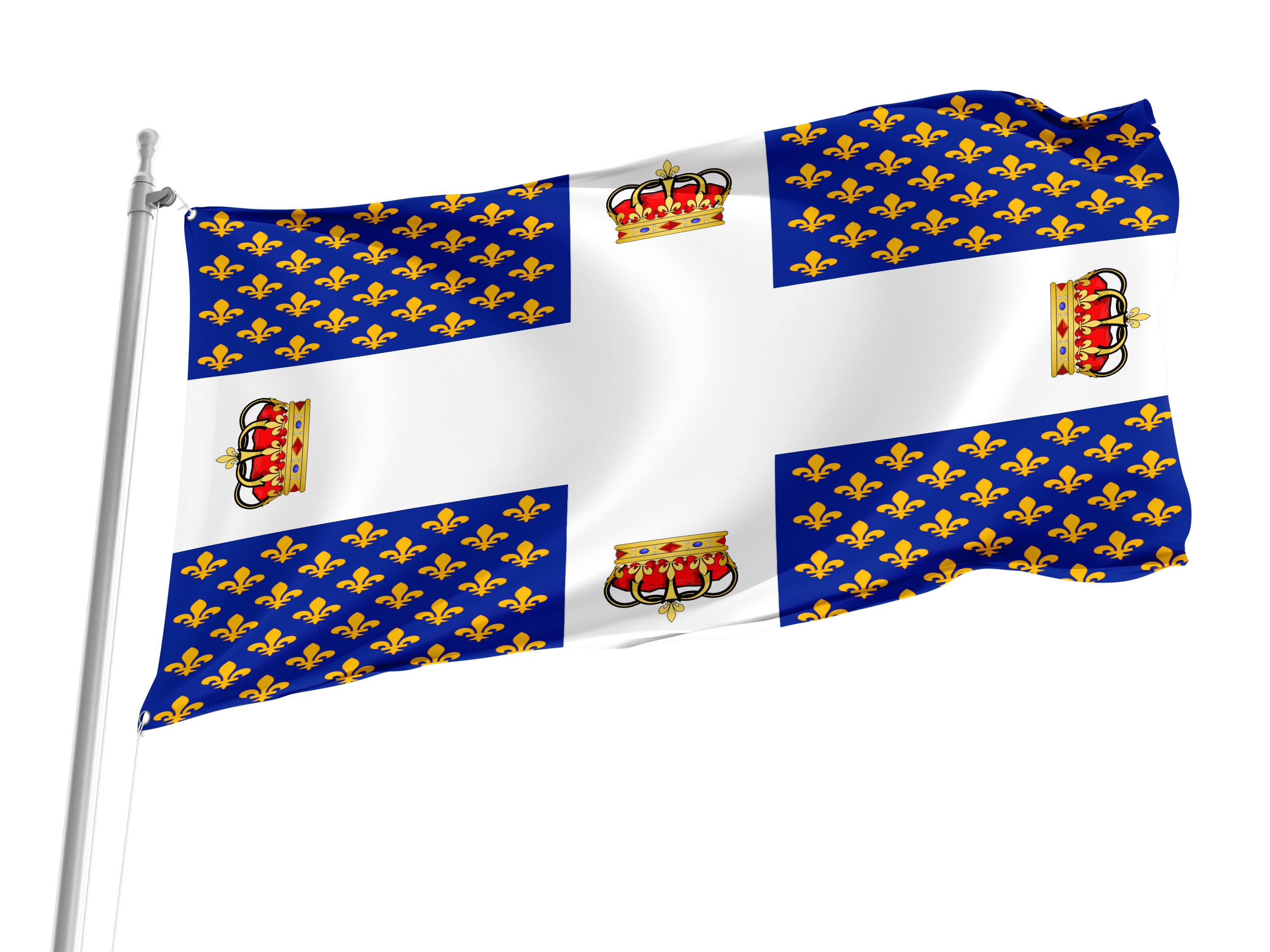 Flag French Empire Infantry Regiment French Guards 1563-1789, Unique ...