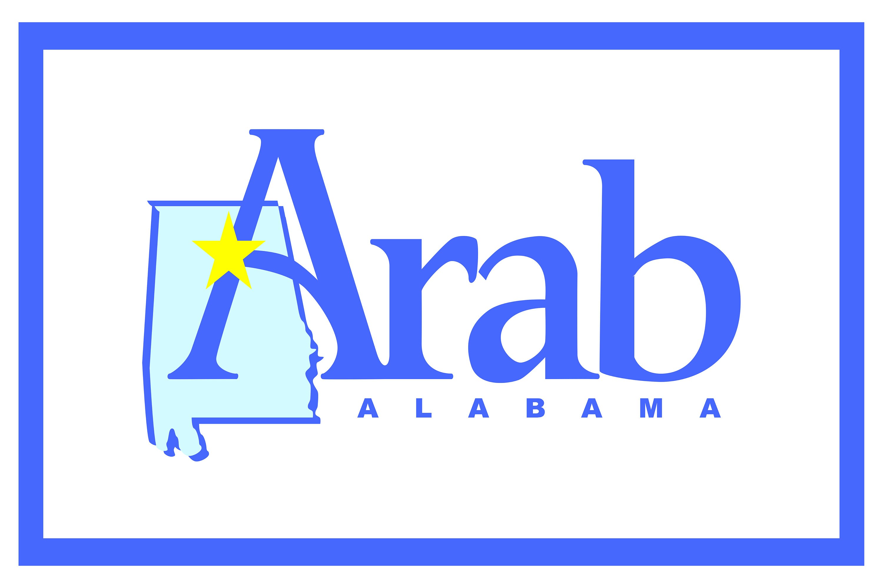 Arab, Alabama Flag, Unique Design Print, Double Seams, Bright Colours ...