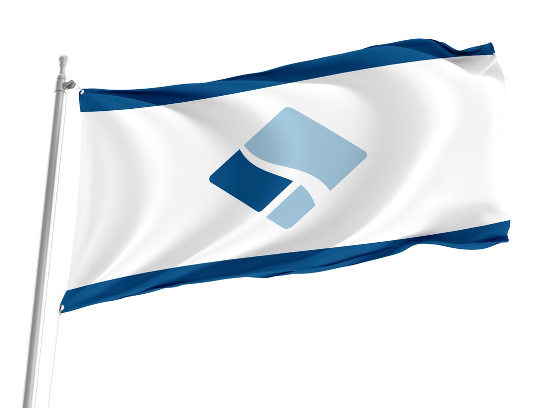 Arlington, Virginia Flag With Brass Grommets, Unique Design Print ...