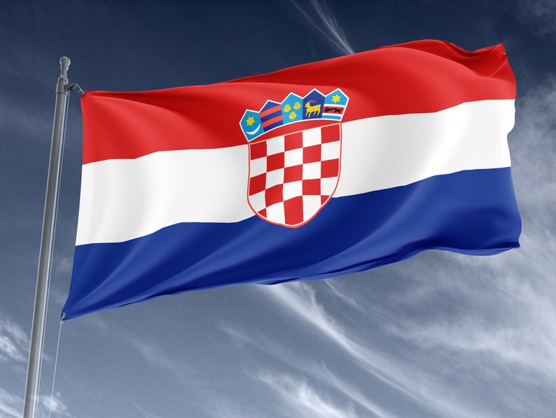 Croatian Flag: Patriotic Indoor/outdoor Decor (3x5 Ft) - Etsy
