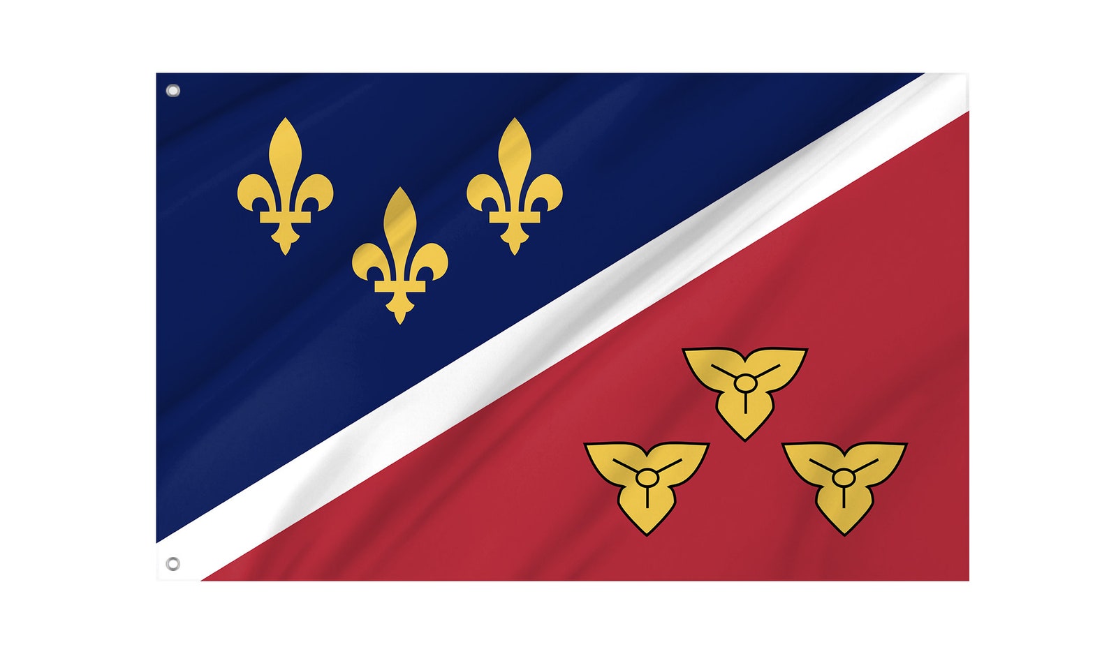 Metairie Louisiana Flag: Unique Design, Bright Colors (3x5ft / 90x150cm ...