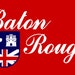 Baton Rouge, Louisiana Flag, Unique Design Print, Double Seams, Bright ...