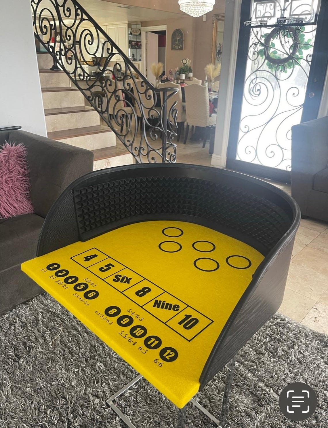 Craps Crapless Practice Table With ATS & Hop Bets - Etsy