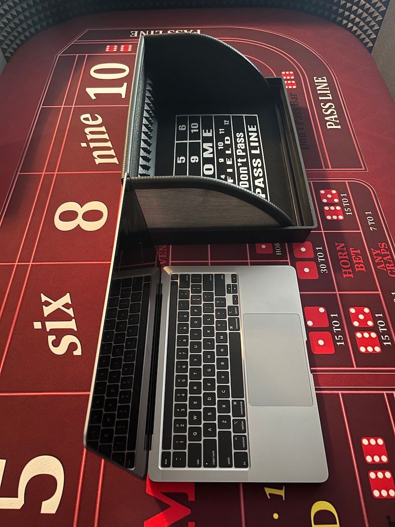 Mini Craps Table “purple Rain” With Diamond Walls - Etsy