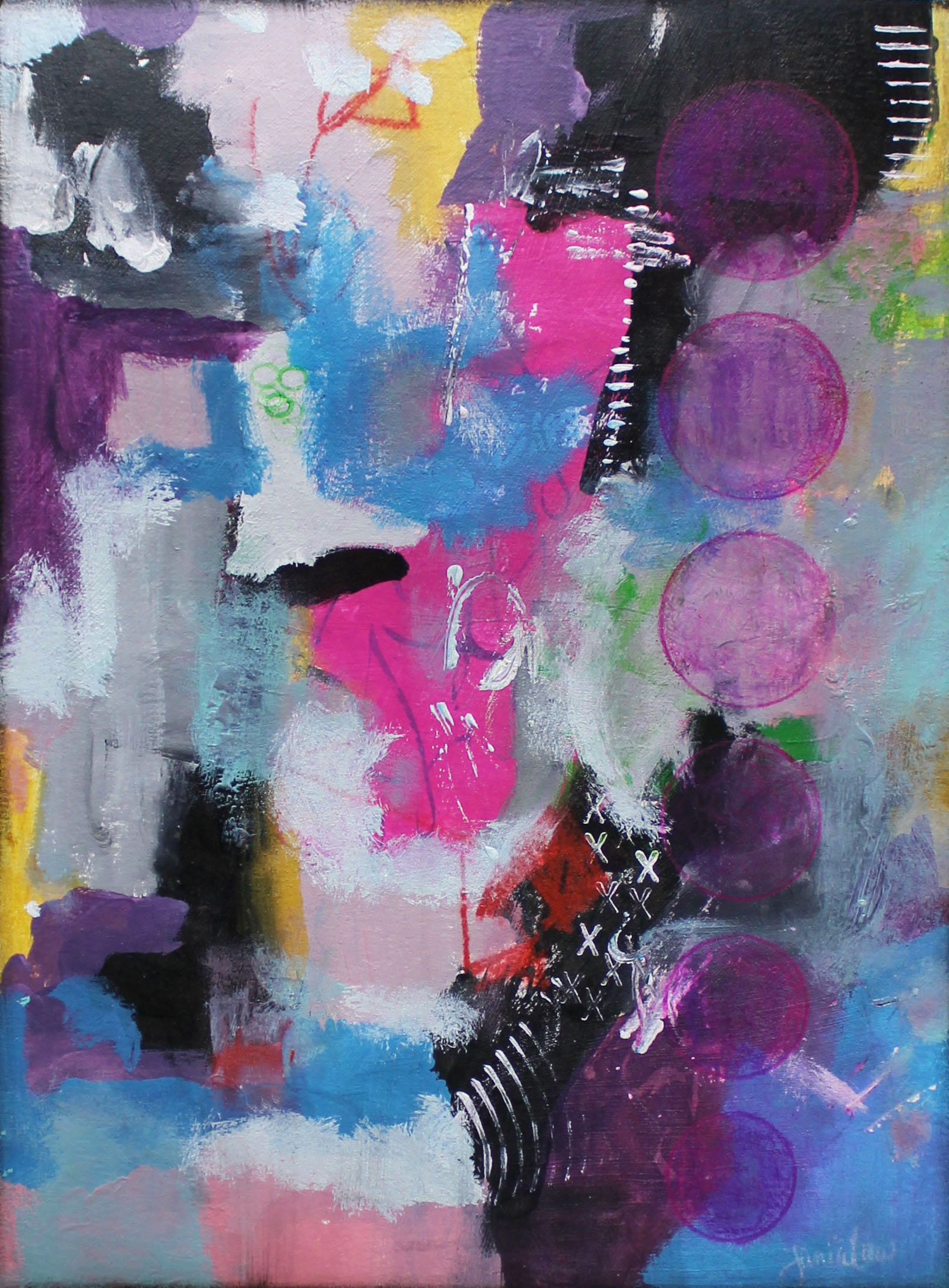 Obscured Vision No. 2 Original Abstract Painting - Etsy UK