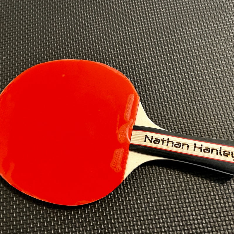 Personalized Ping Pong Paddle - Etsy
