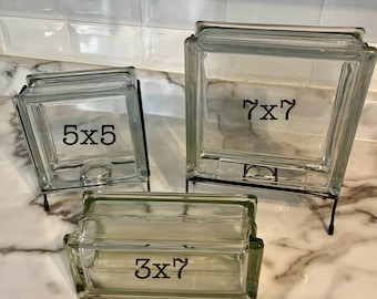 DIY Friends Are the Family You Choose Custom Vinyl Decal Glass Block ...