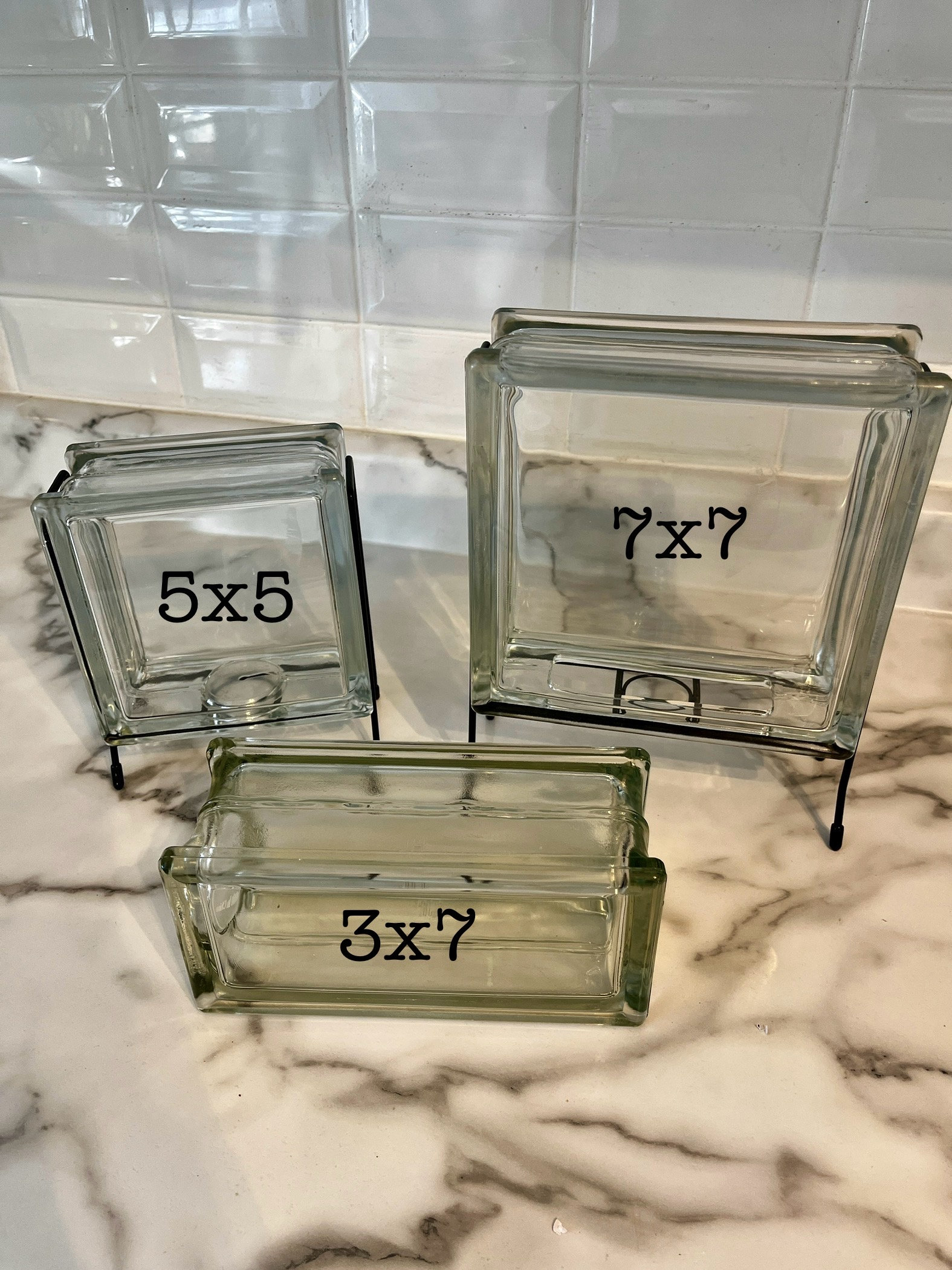 Custom Laser Etched Glass Block - Gift for Home - Personalizable Glass ...