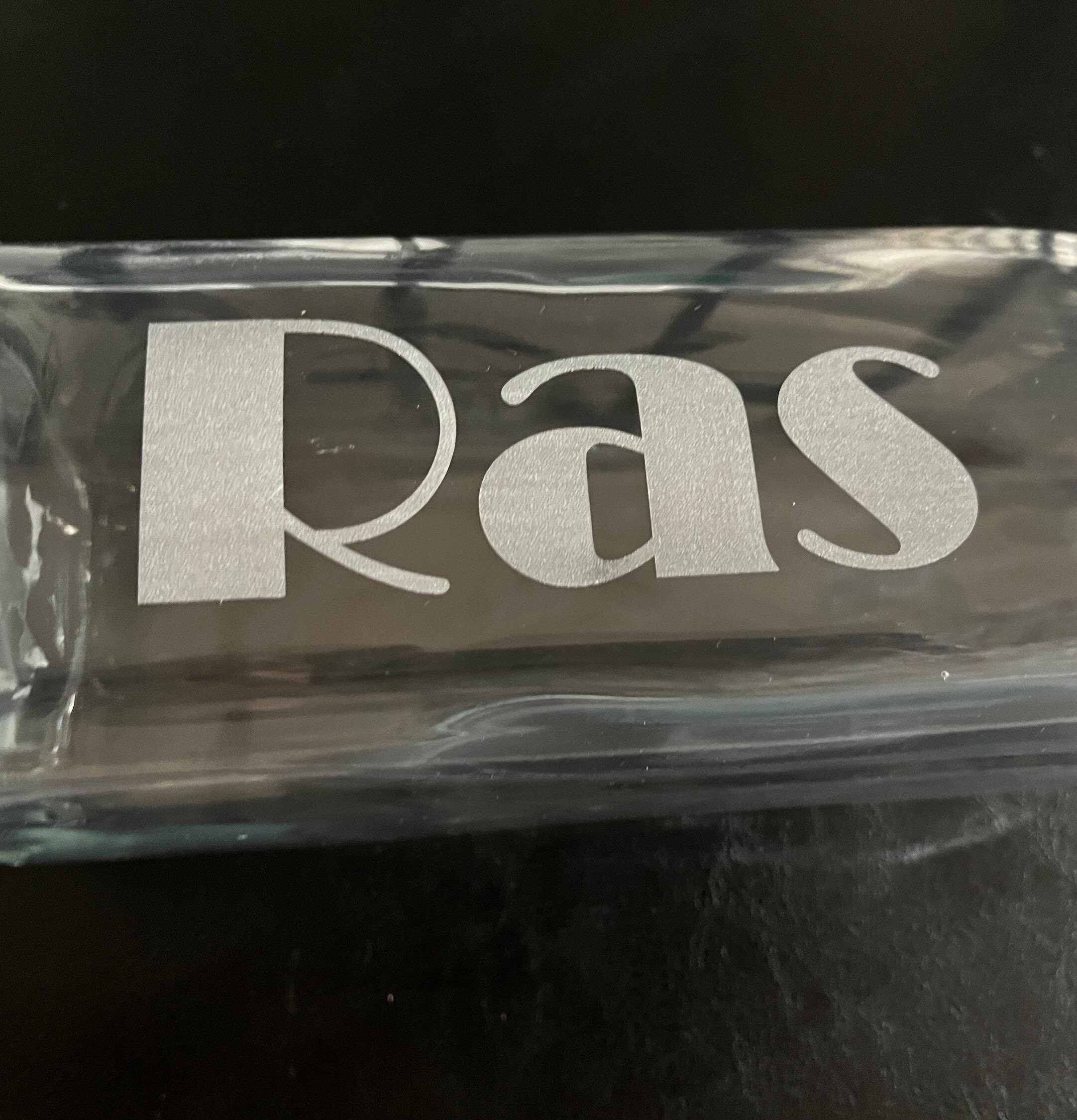 Custom Laser Etched Glass Block - Gift for Home - Personalizable Glass ...